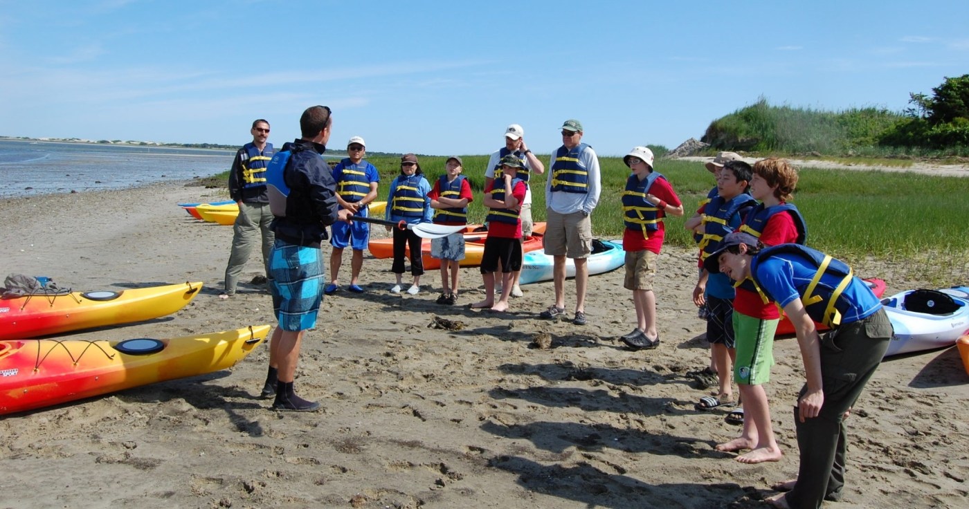 Beginner Kayak Lessons Cape Cod | RideAway Adventures